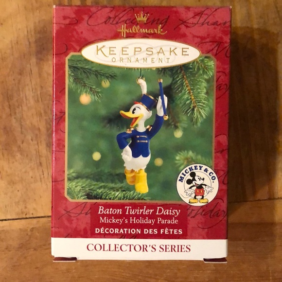 Hallmark | Holiday | Hallmark Disney Ornament Baton Twirler Daisy Dated ...